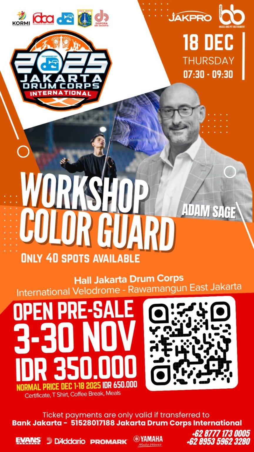 Workshop Color Guard – Jakarta Drum Corps International 2025 – Jakarta ...